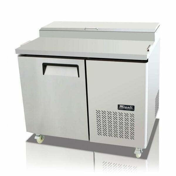 Migali 44″ Pizza Prep Table - Atbiz USA