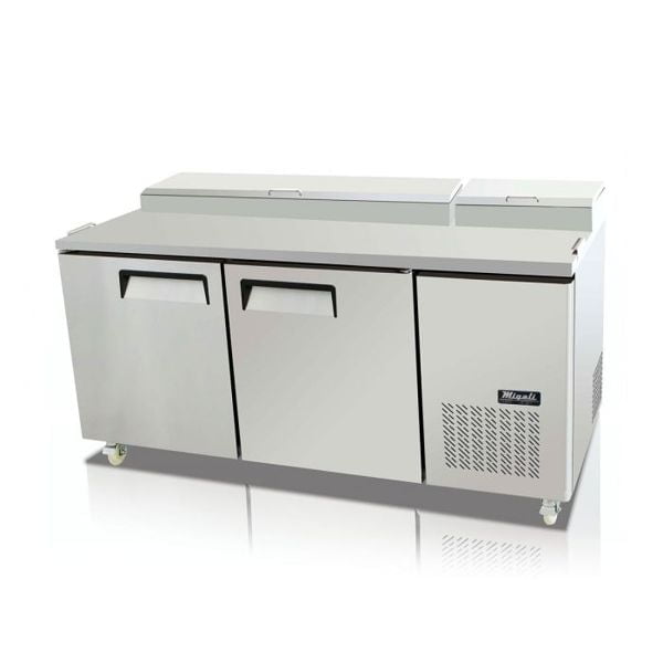 Migali 67″ Pizza Prep Table - Atbiz USA