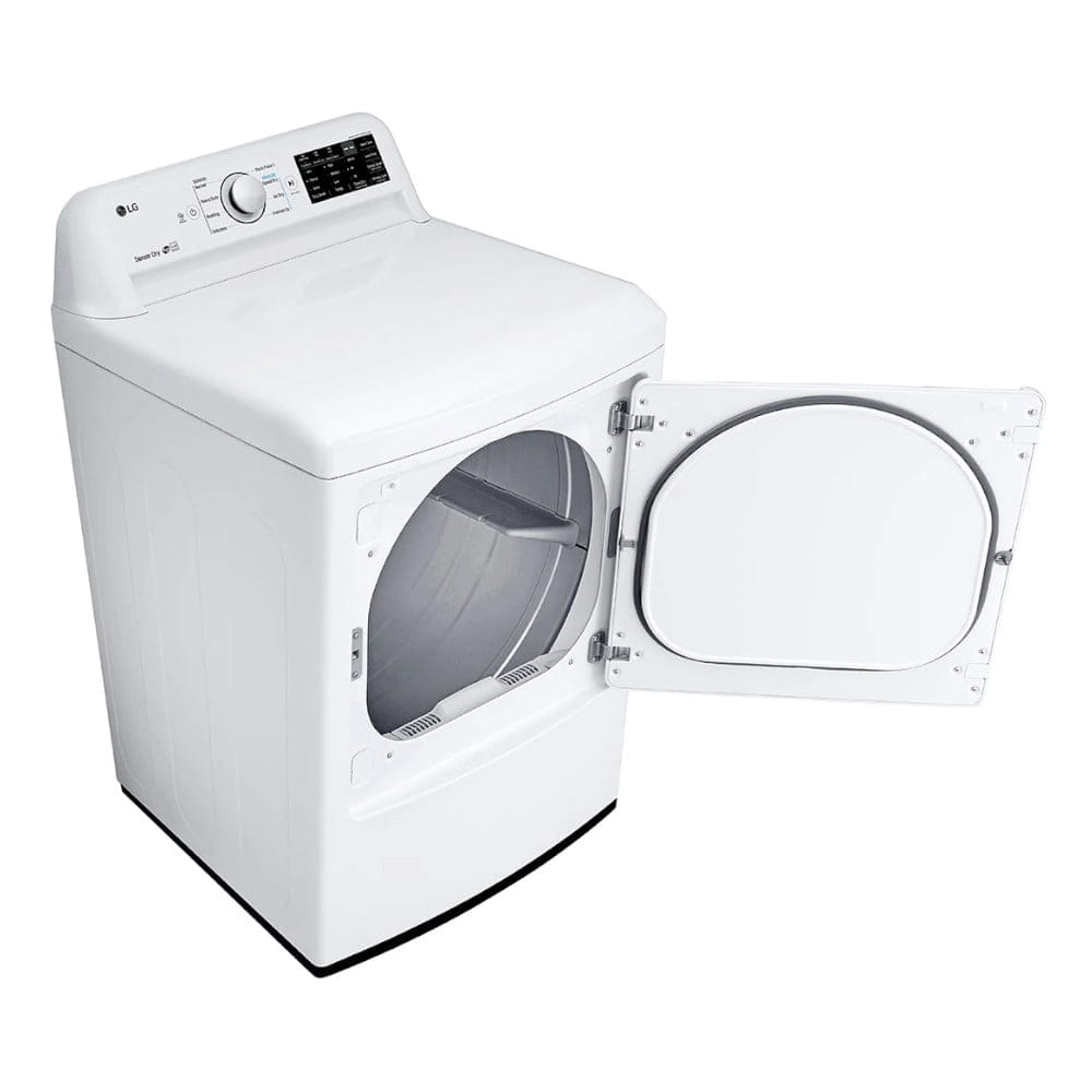 LG Electric Dryer Front Load 7.3 pᶟ Sensor Dry DLE7100W - Atbiz USA