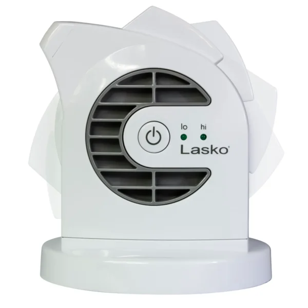 Lasko MyCool Mini USB 2- Speed Desk Fan with USB Cable and AC Adapter ...